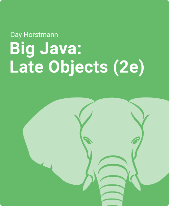 Big Java Late Objects Zybook Aukaafaqeducation 3386